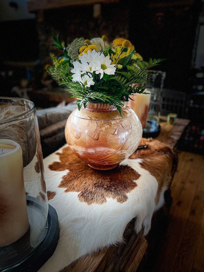 Rustic Vase – Red Bison Studio